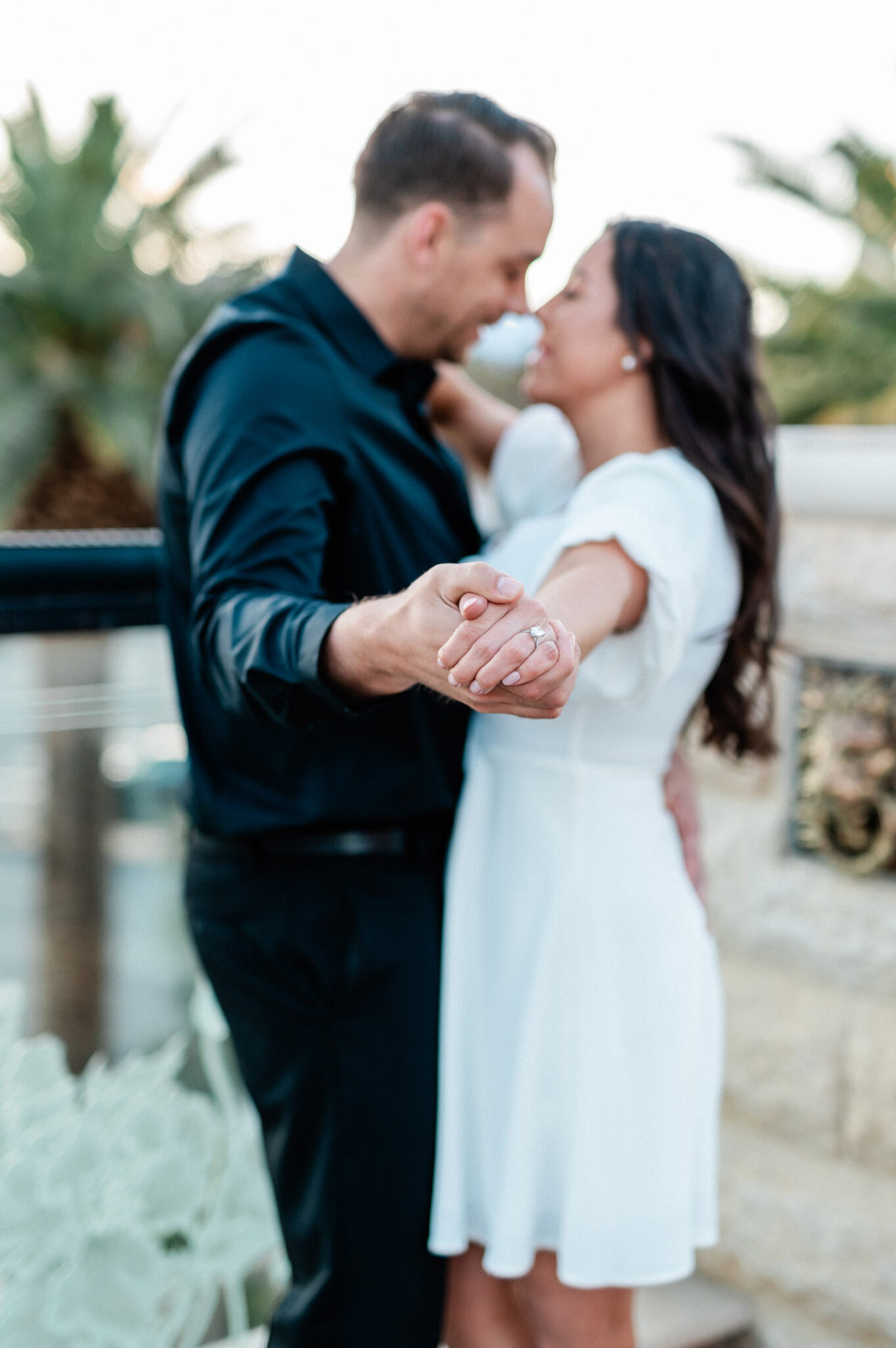 Brianna + Conner | Tivoli Village Engagement Session - Kristen Marie ...